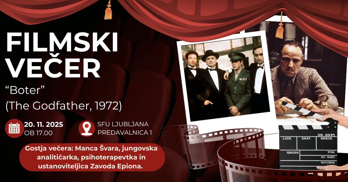 Filmski večer: "Boter I" | SFU Ljubljana
